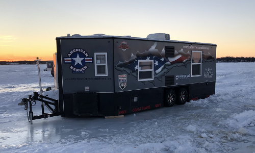 Patriot House Project – Free use of an Ice Castle Fish House for ...